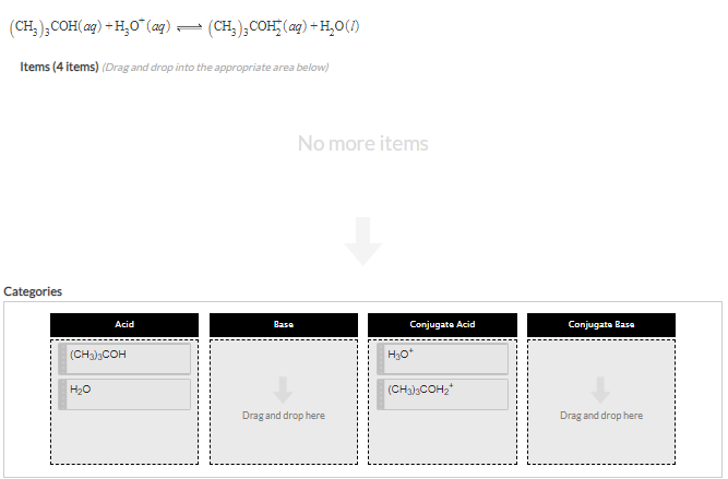 Solved (4 items) (Drag and drop into the appropriate area | Chegg.com