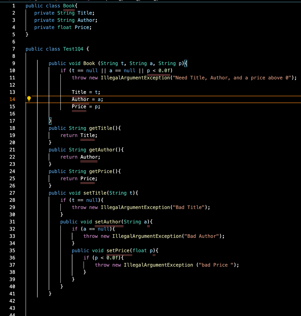 Solved What do the underlined parts mean in java? I wanted | Chegg.com