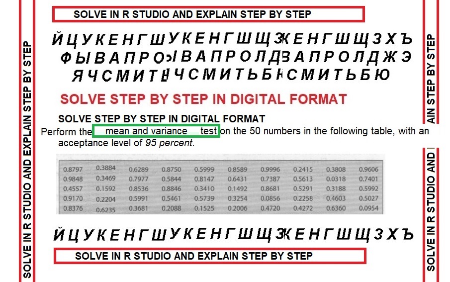 Solved SOLVE IN R STUDIO AND EXPLAIN STEP BY STEP | Chegg.com