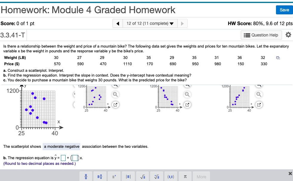 Solved Save Homework Module 4 Graded Homework Score 0 Of 1