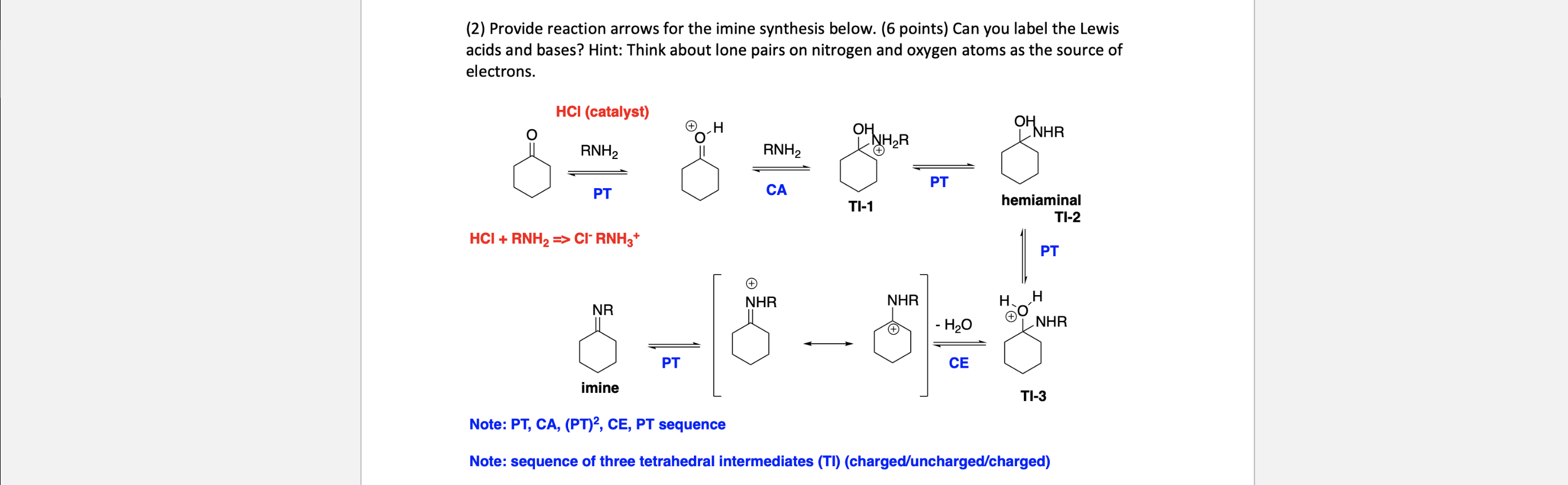 Solved (3) Circle NH3 EtMgBr (Grignard reagent) LA LB elec | Chegg.com
