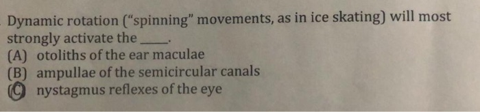 Solved Dynamic rotation ("spinning" movements, as in ice | Chegg.com