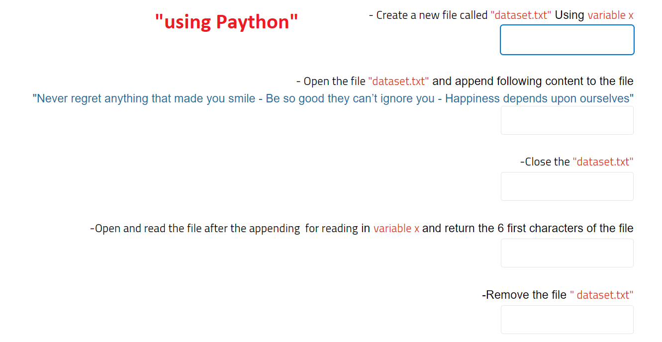 Solved Using Paython Create A New File Called 8588