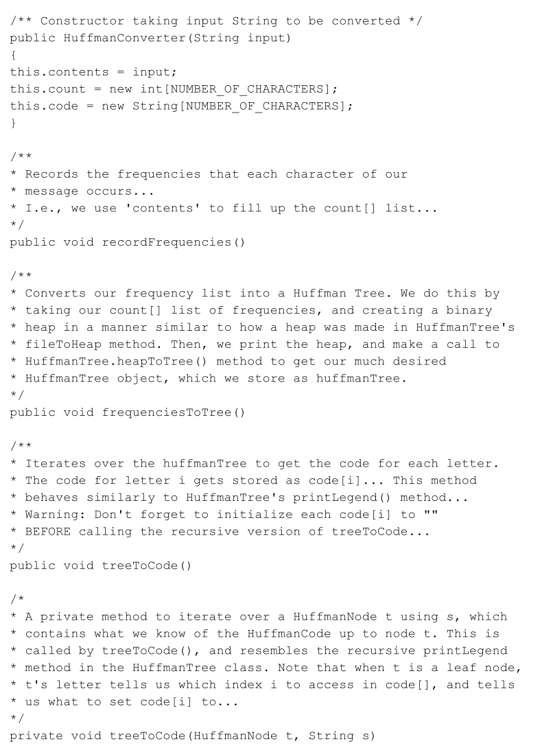 Huffman Encoder Part 2: Encoding/Decoding In this two | Chegg.com