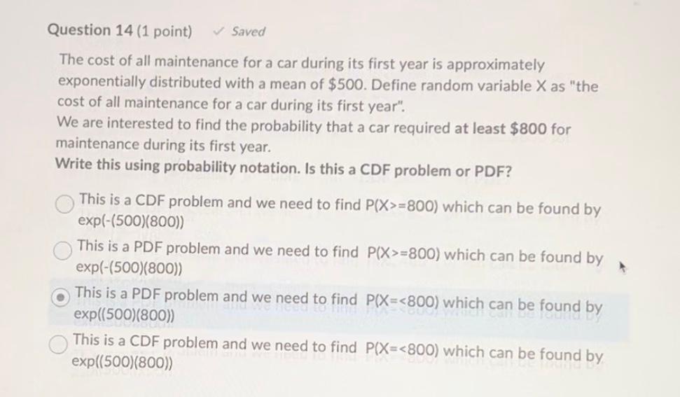 Solved The scores on a college entrance exam have an | Chegg.com