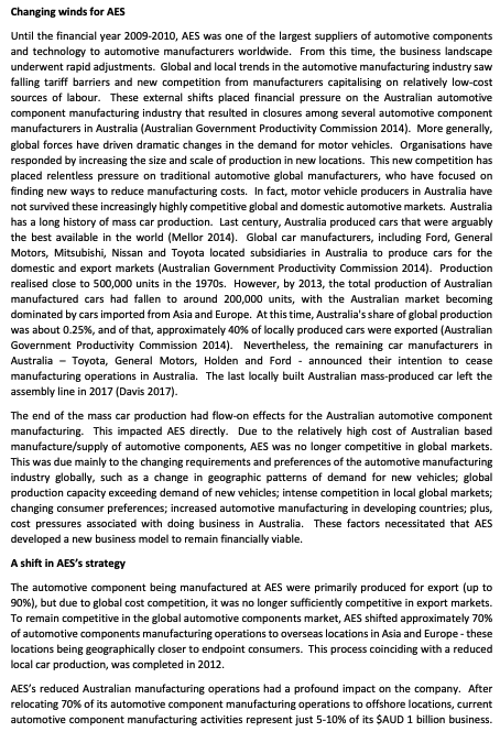 Solved Read case study below to answer this question | Chegg.com