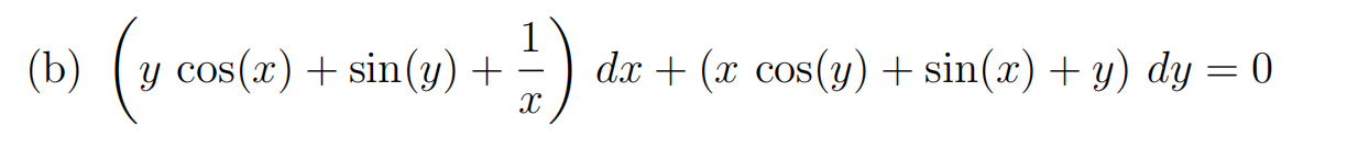 Solved Find the general solutions (implicit or explicit) to | Chegg.com