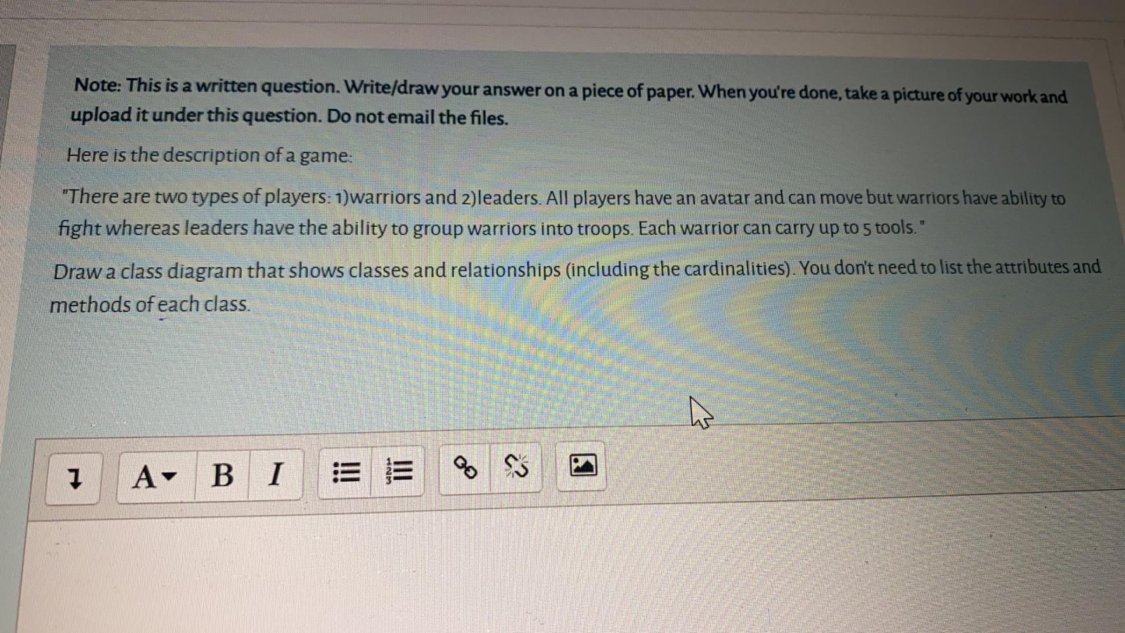 Note: This is a written question. Write/draw your | Chegg.com