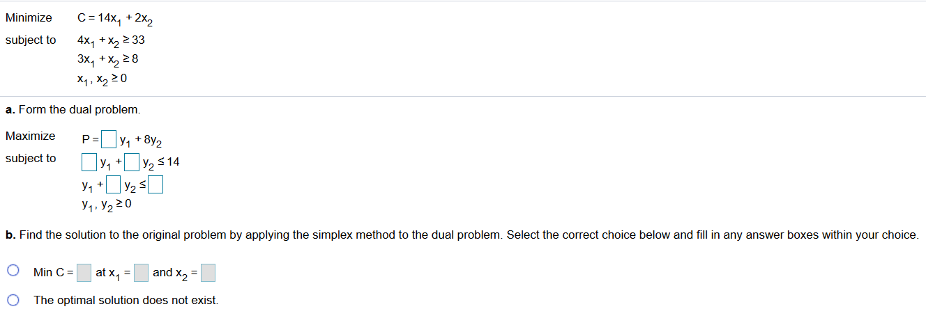 Solved = Write the e-system obtained via slack variables for | Chegg.com
