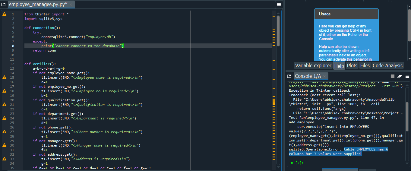 Solved Hello I have a python code error that need guidance. | Chegg.com