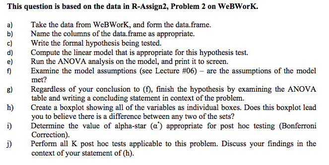 Solved THIS QUESTION REQUIRES THE USE OF RSTUDIO CODE PLEASE | Chegg.com