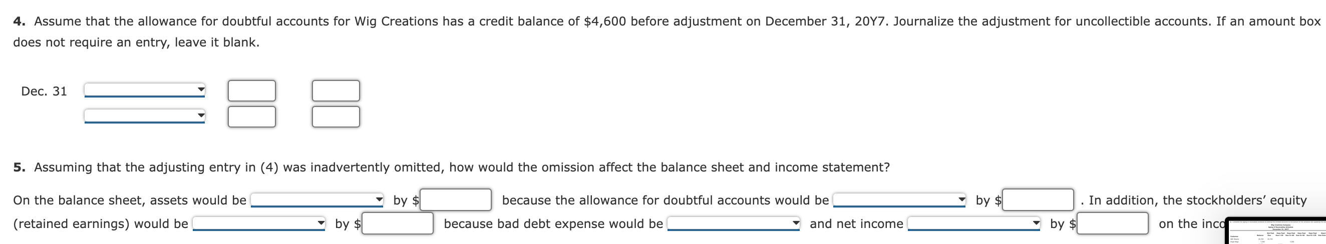 Solved Aging of receivables; estimating allowance for | Chegg.com