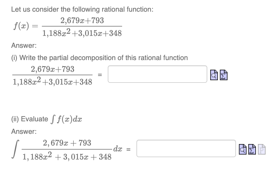 Solved Let us consider the following rational | Chegg.com