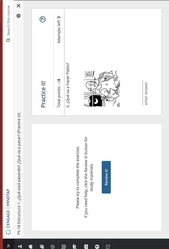 P5-18 Estructura 1: ¿Qué está pasando? ¿Qué va a | Chegg.com