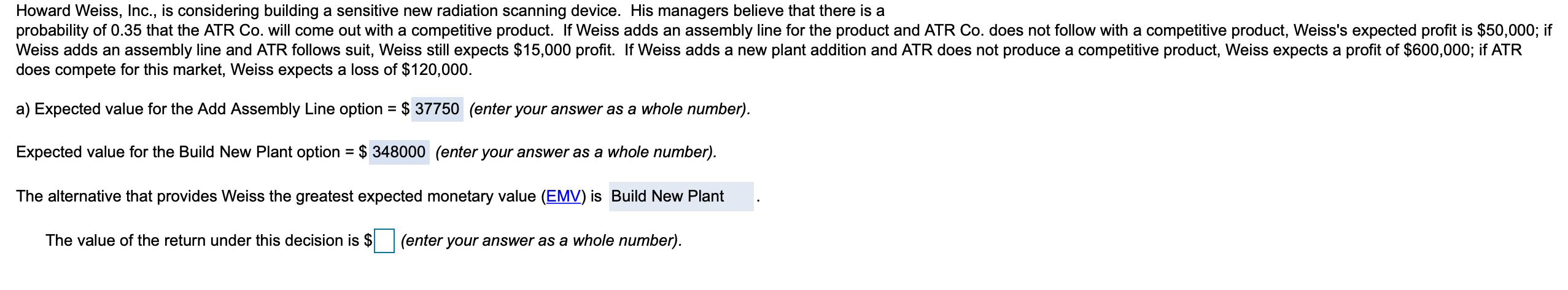 Solved Need help on the very last part. The question of the | Chegg.com