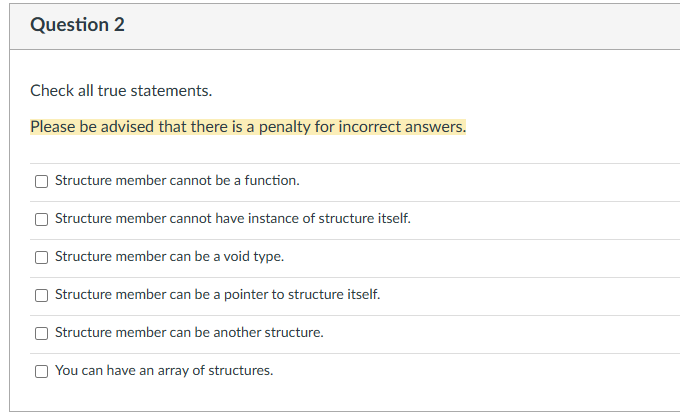 Solved Check all true statements. Please be advised that | Chegg.com