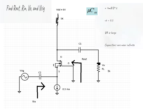 Solved for the pictured circuit, solve for the required | Chegg.com