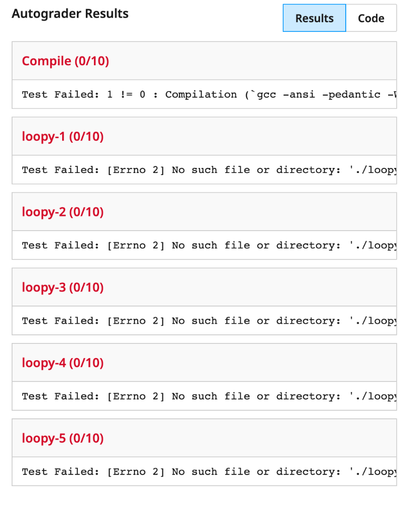 Solved I submitted my code in Gradescope but I am getting an | Chegg.com