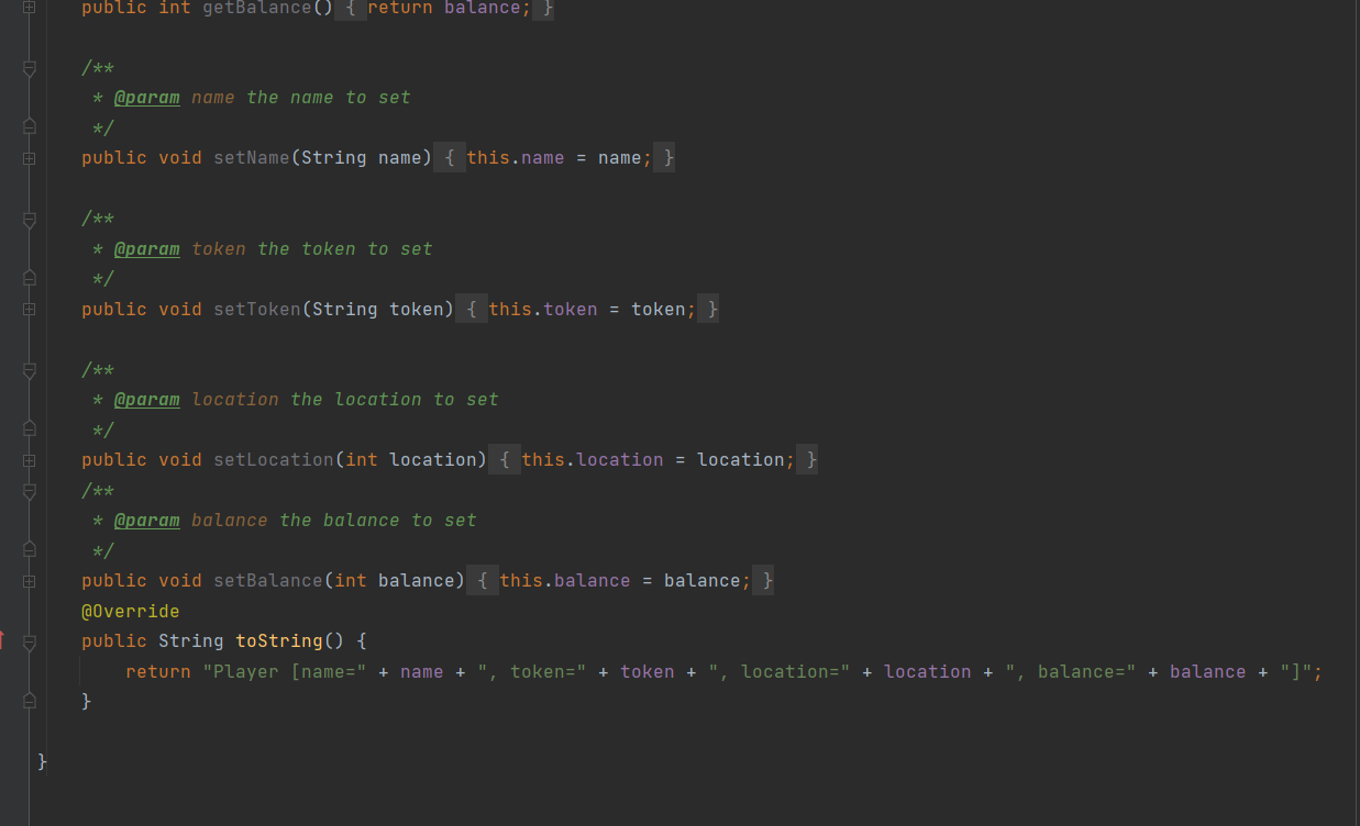 Java Please Help I am trying to create two players | Chegg.com