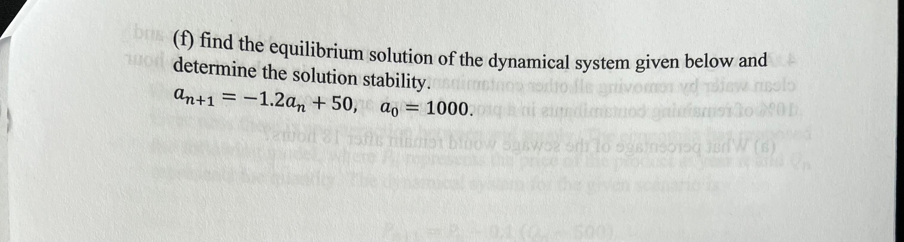 Solved 2) (a) Find the numerical solution a1,a2,a3, and a4 | Chegg.com