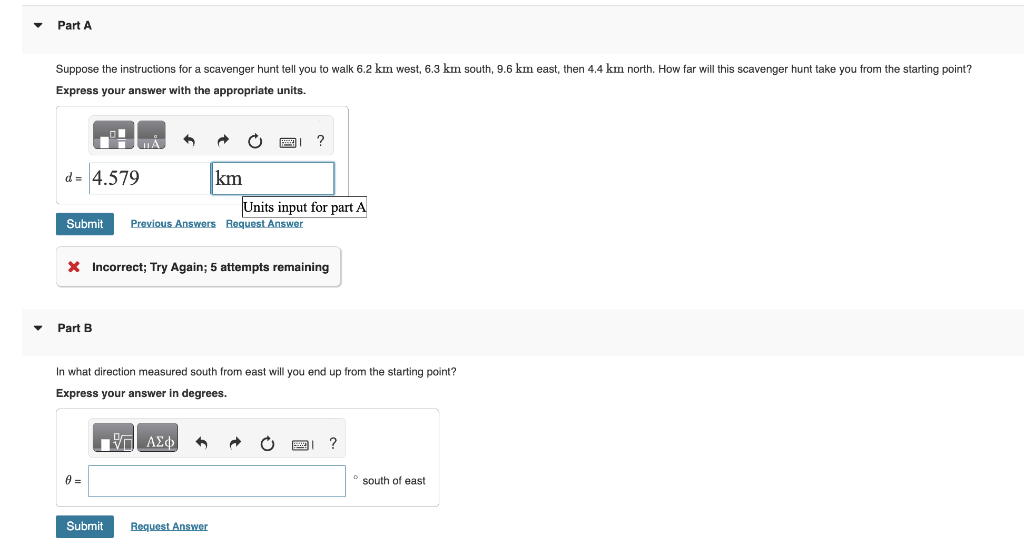 Solved Suppose the instructions for a scavenger hunt tell | Chegg.com