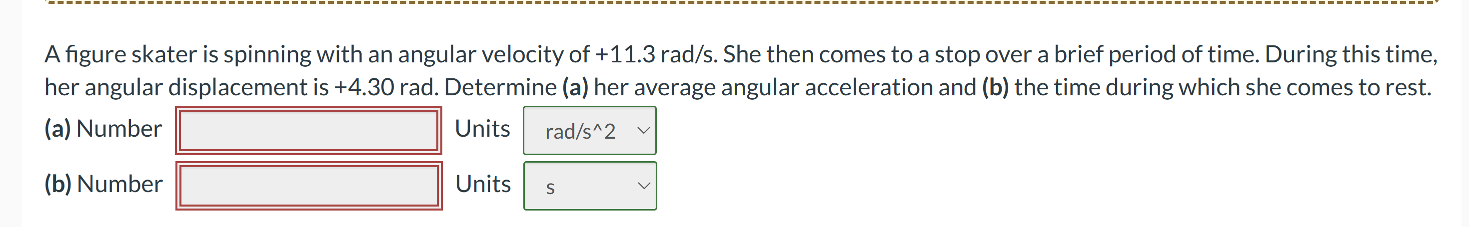 Solved A figure skater is spinning with an angular velocity | Chegg.com