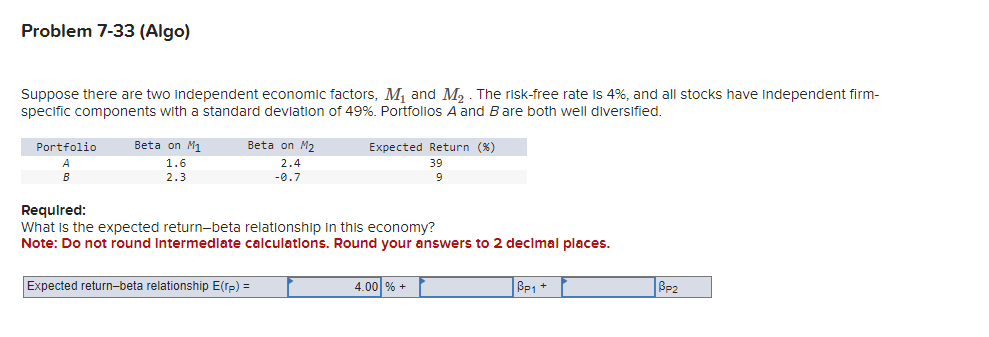 Solved Problem 7-33 (Algo)Suppose there are two independent | Chegg.com