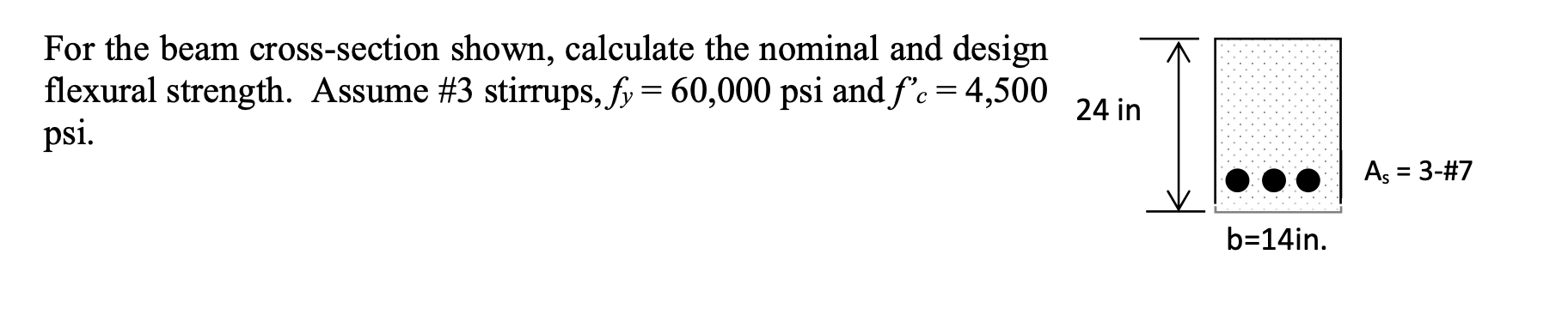 Solved For the beam cross-section shown, calculate the | Chegg.com