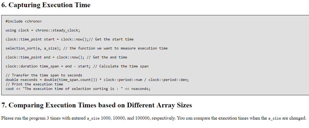 1. Array Declaration const int ARRAY CAPACITY = | Chegg.com