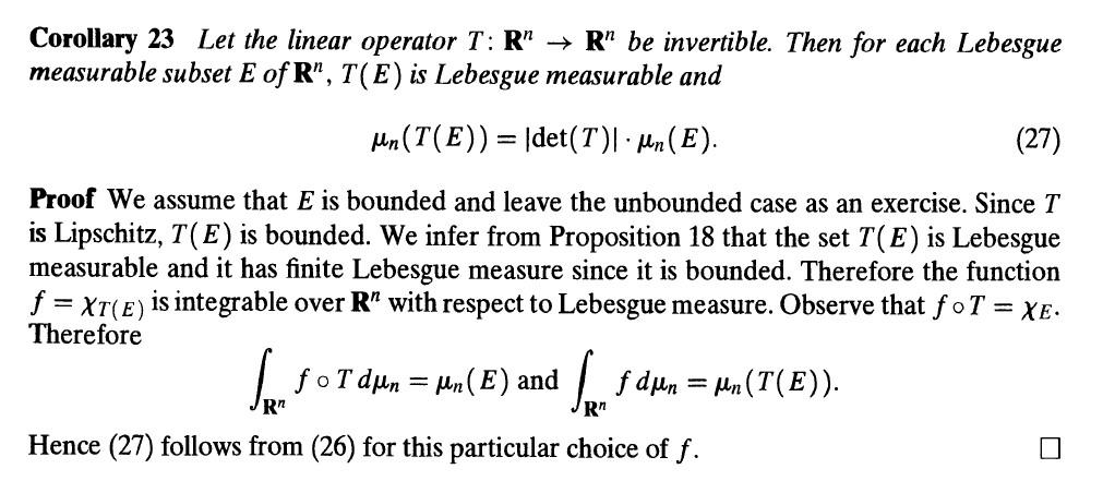 Solved Prove the following Corollary when E is unbounded (E | Chegg.com