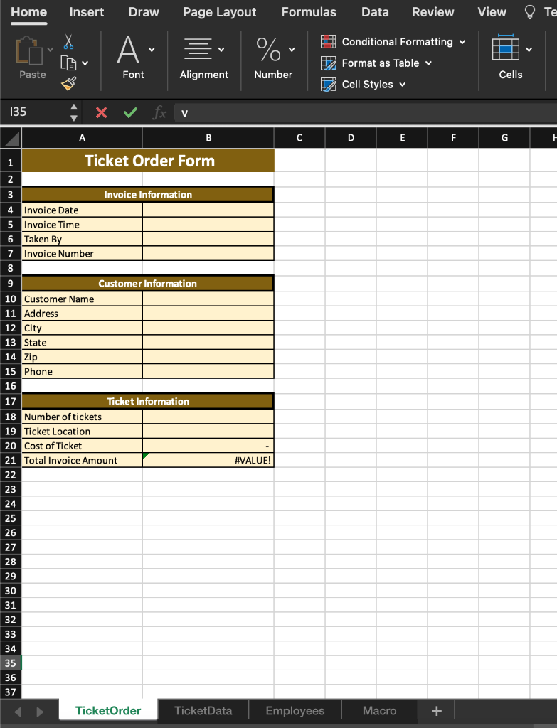Solved YO19_Excel_Ch08_Assessment_Ticket Project | Chegg.com