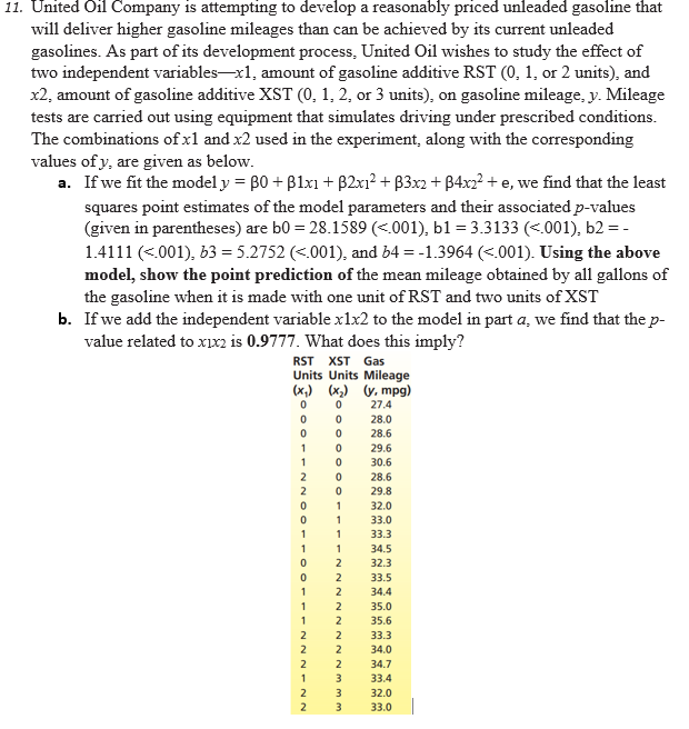 Solved 1. United Uil Company is attempting to develop a | Chegg.com