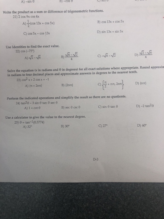Solved A sin B cos 6 Write The Product As A Sum Or Chegg solved-a-sin-b-cos-6-write-the-product-as-a-sum-or-chegg
