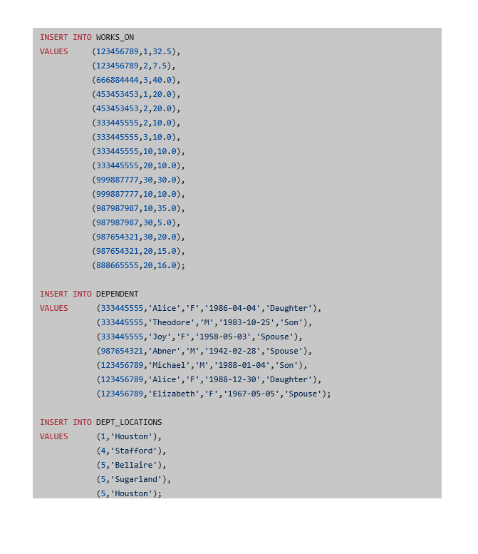 Solved 1-Make a list of all project numbers for projects | Chegg.com