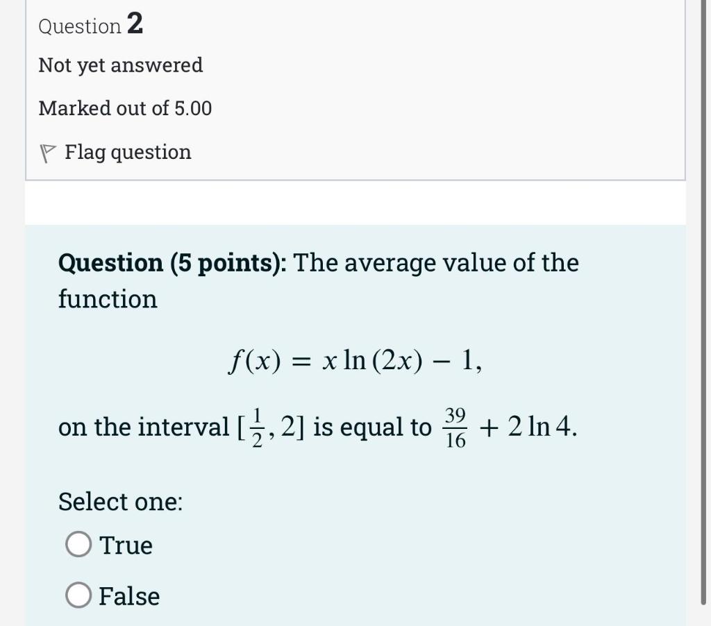 Solved Question 1 Not yet answered Marked out of 5.00 P Flag | Chegg.com