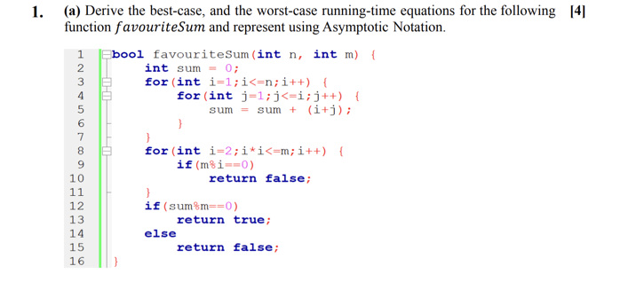 Solved (a) Derive the best-case, and the worst-case | Chegg.com