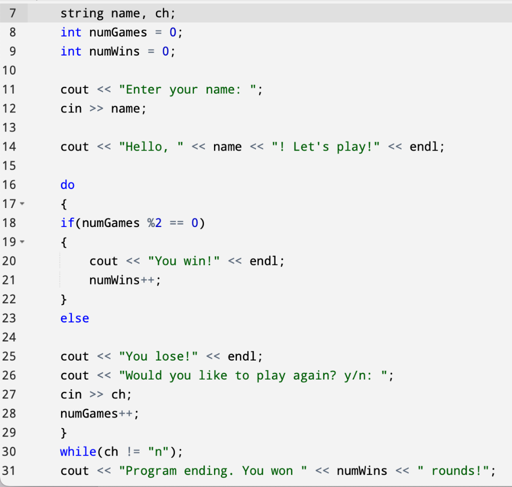 Solved C++. This is my code from last time homework. Please | Chegg.com