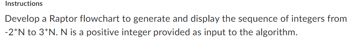 Solved Develop a Raptor flowchart to generate and display | Chegg.com