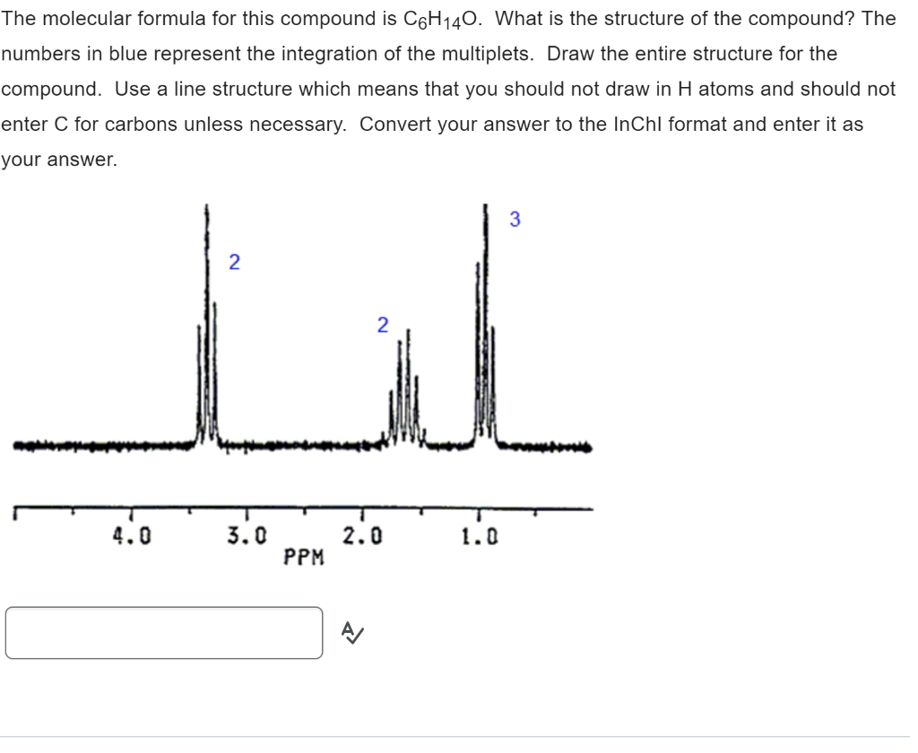 Solved The molecular formula for this compound is C6H14O. | Chegg.com