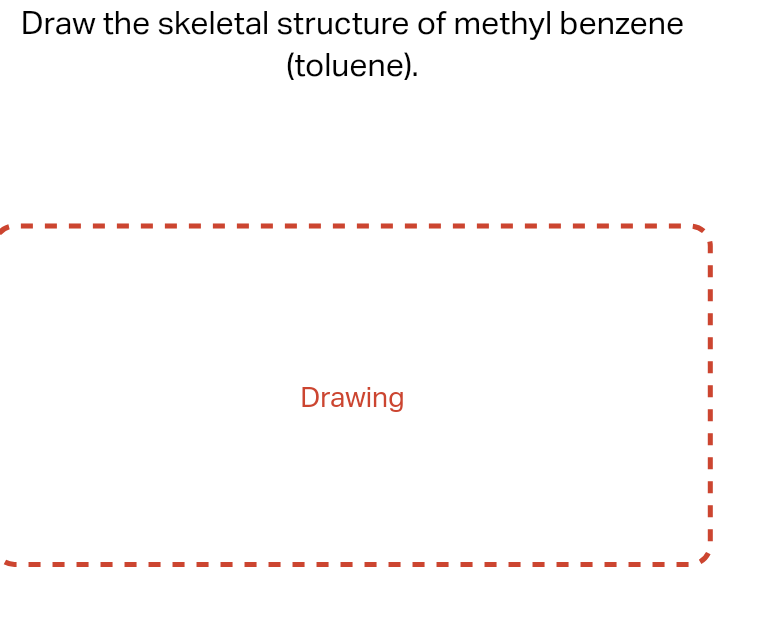 Solved Draw the skeletal structure of methyl | Chegg.com