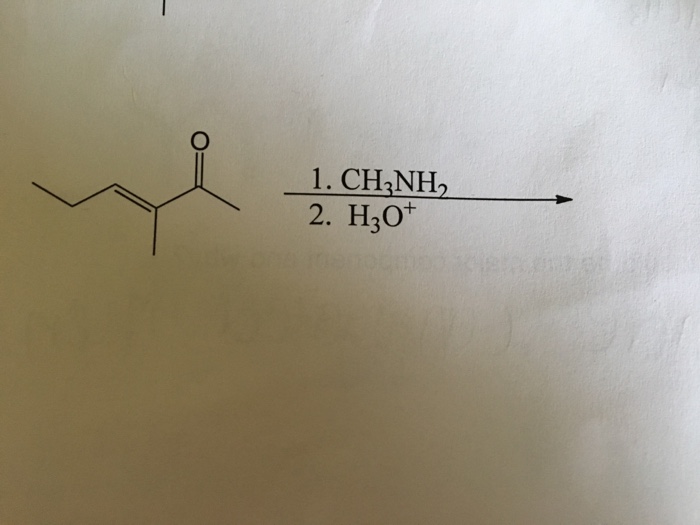 Solved 1. CH3NH 2. H30 | Chegg.com