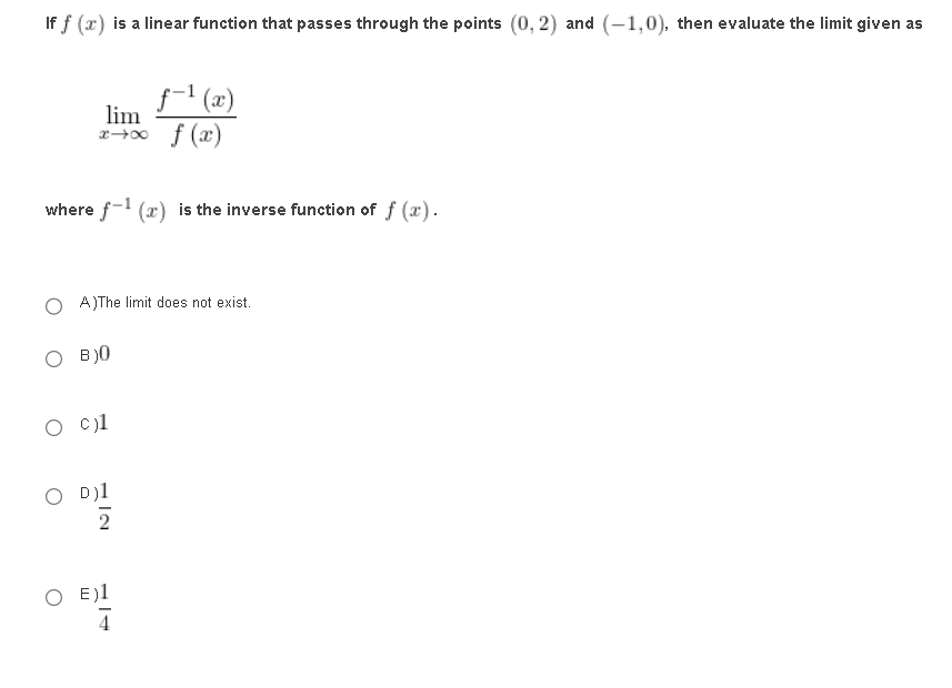 Solved If f(x) is a linear function that passes through the | Chegg.com