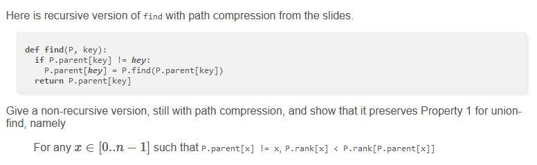 Solved Here is recursive version of find with path | Chegg.com
