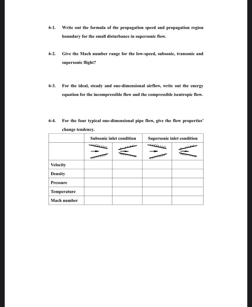 Solved 6-1. Write out the formula of the propagation speed | Chegg.com