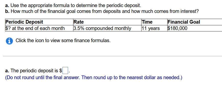 Solved How much should you deposit at the end of each month | Chegg.com