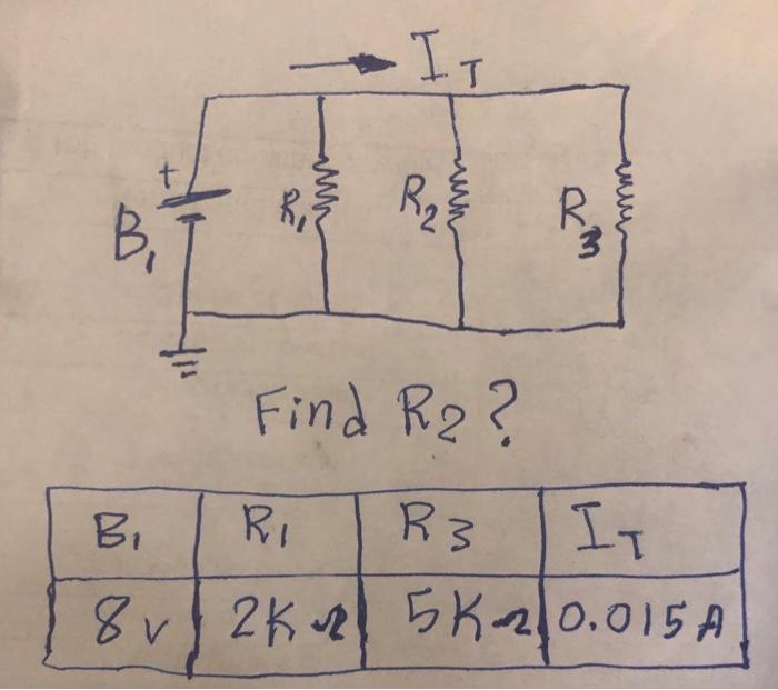 Solved 丁 R2 R Find R2 | Chegg.com