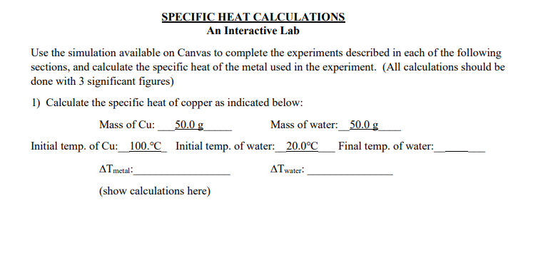 Solved An Interactive Lab Use the simulation available on | Chegg.com