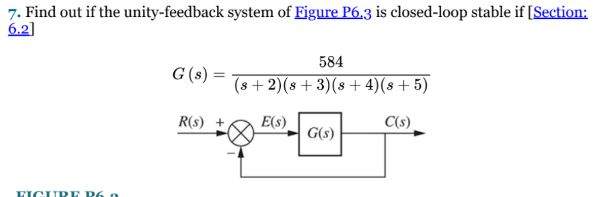 Solved Prob. 7, Chapter 6. Use the MATLAB function | Chegg.com