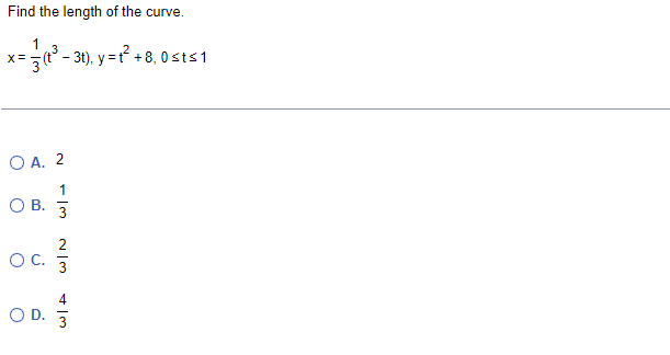 Solved Find the length of the curve. | Chegg.com