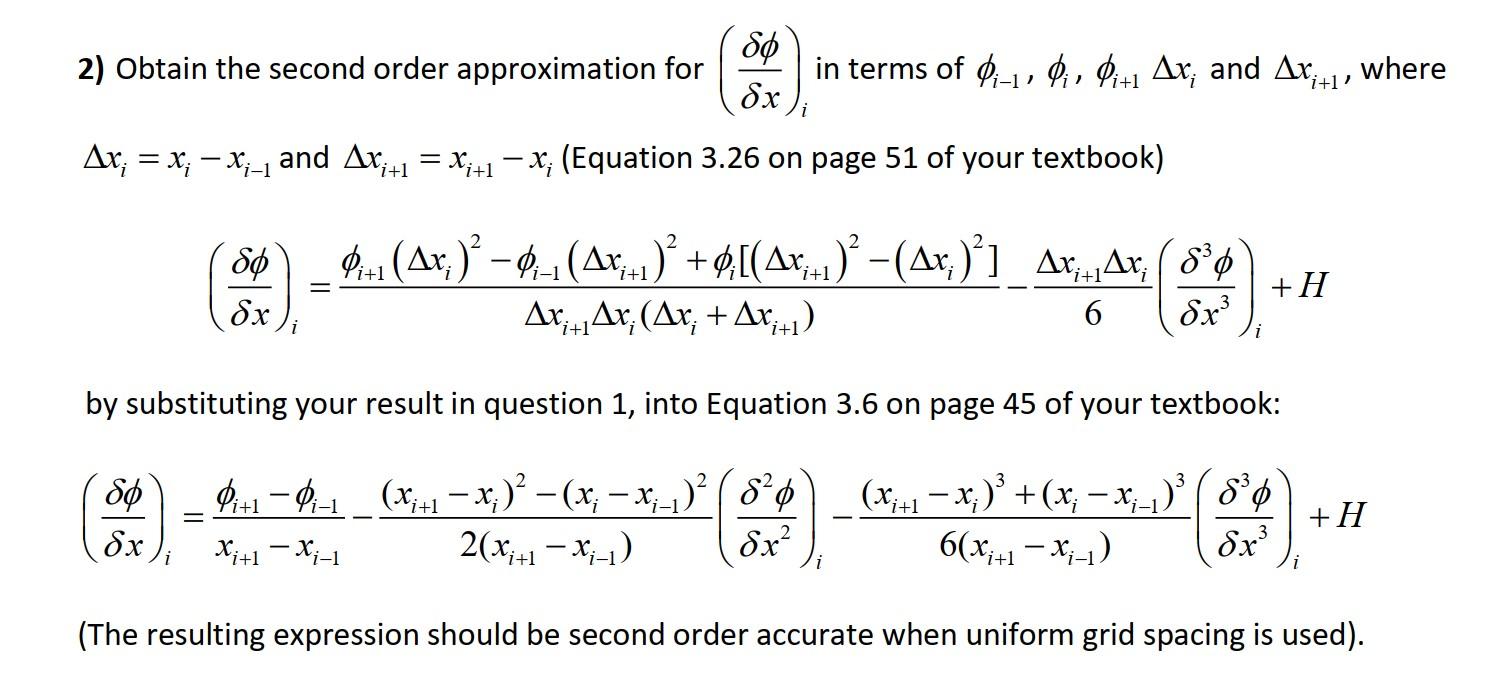 Solved Obtain the second order | Chegg.com
